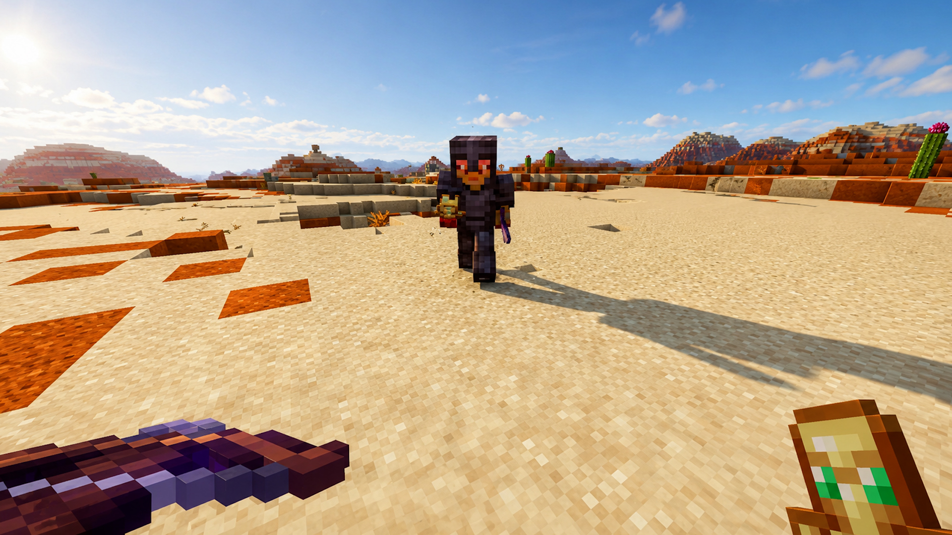 Testing Minecraft crystal PvP without blast protection armor
