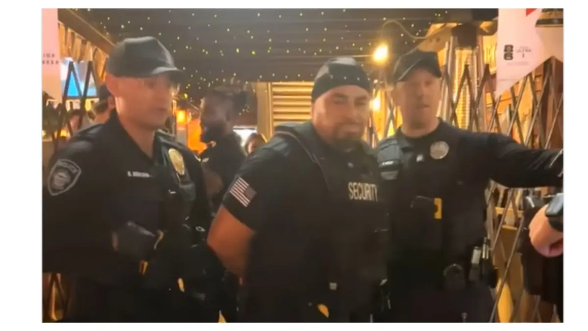 Security guard tased a man point-blank in the face like he was ...