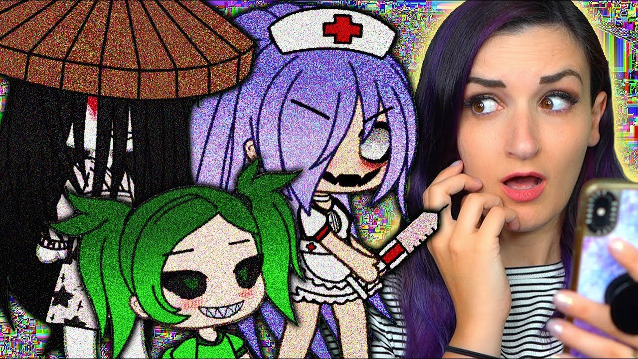 Testing more scary CREEPYPASTA Gacha Life glitches