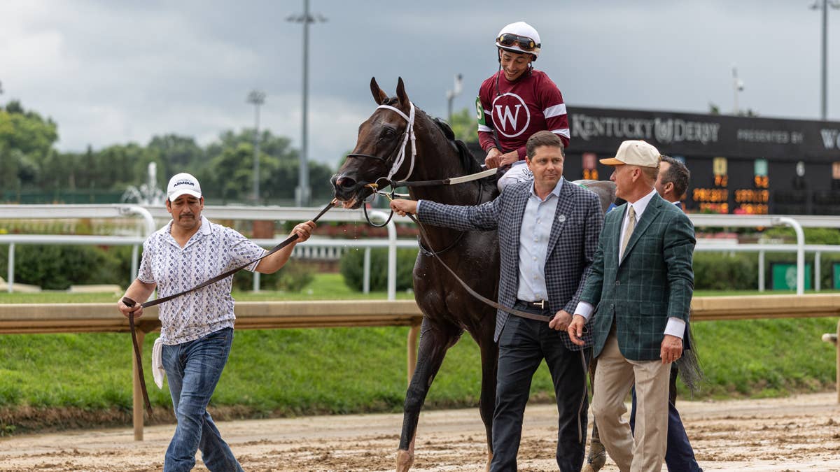 'Great horses overcome': Magnitude goes gate-to-wire in Stephen Foster