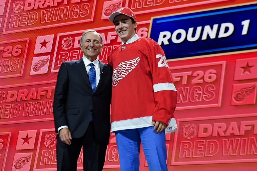 Here are the players the Red Wings took in the 2026 draft