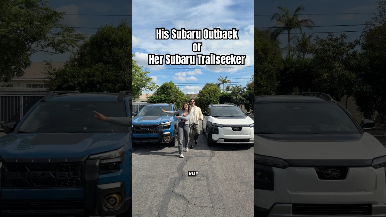 His Subaru Outback Wilderness or her @Subaru Trailseeker? #subaru # ...