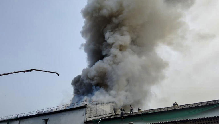 Cold storage unit catches fire in Lucknow; no one injured