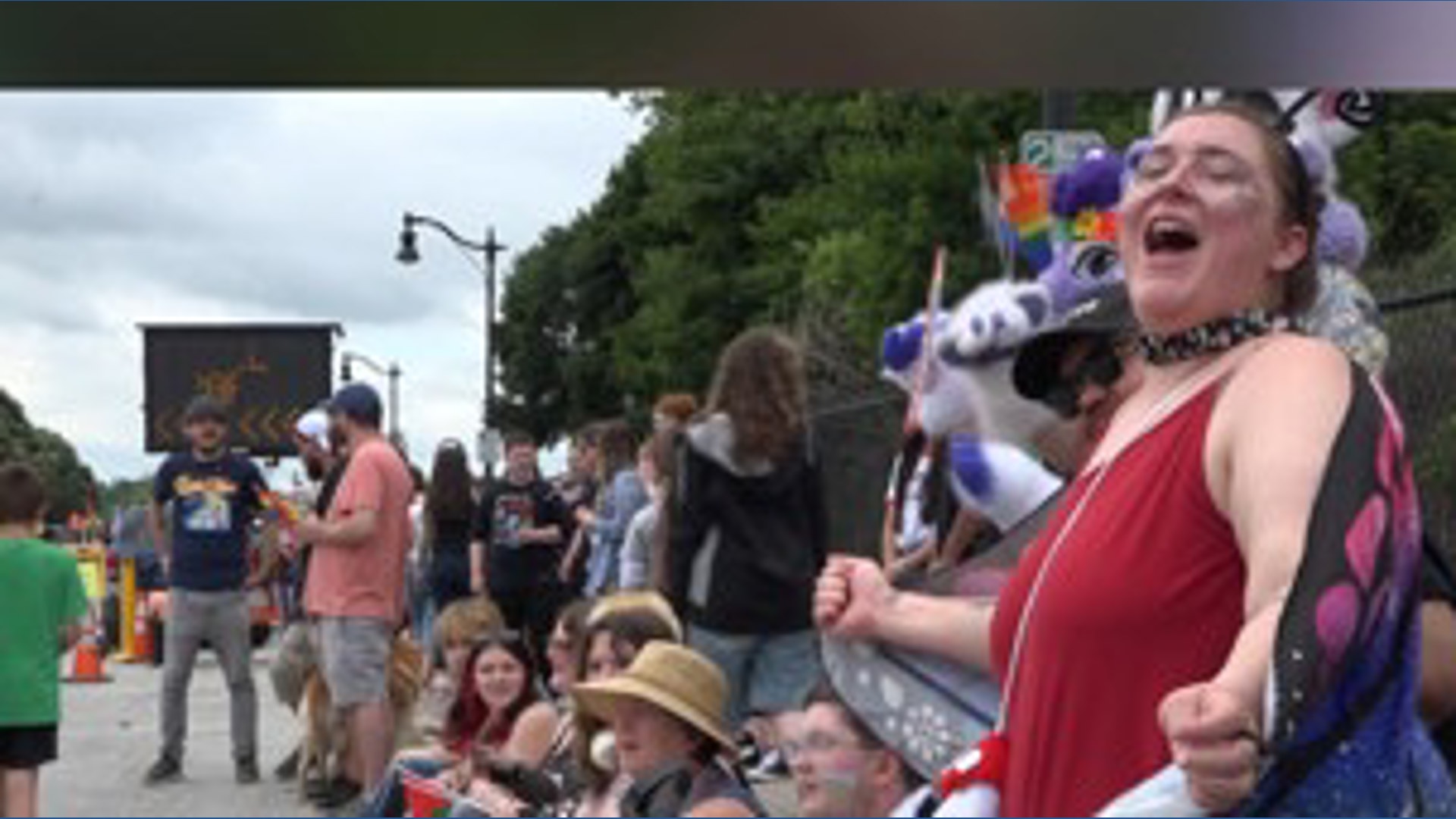 Bangor Pride draws thousands along new route