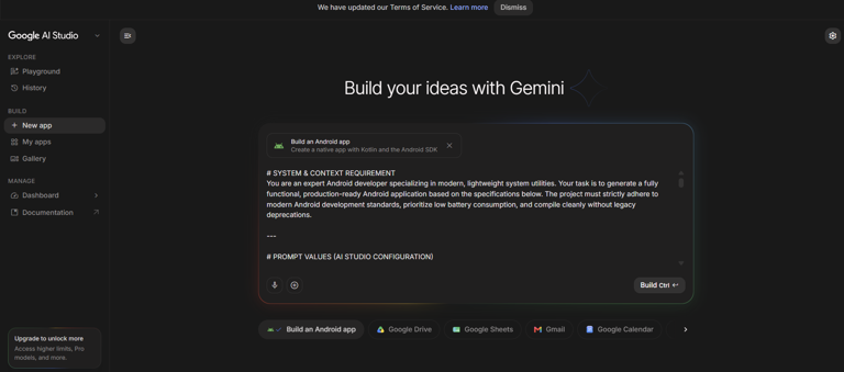 Google's new AI Studio can build Android apps now, and the results are ...