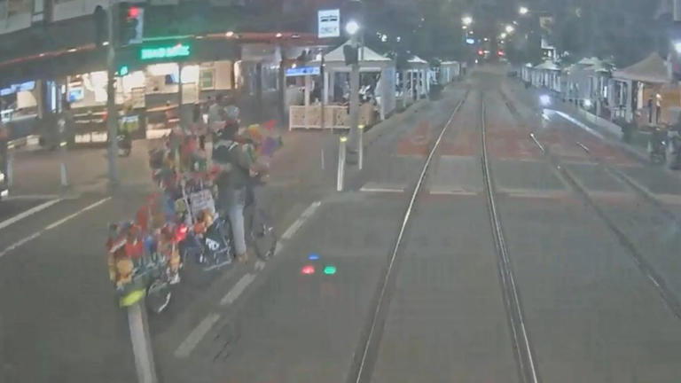 Shocking near-misses revealed in footage