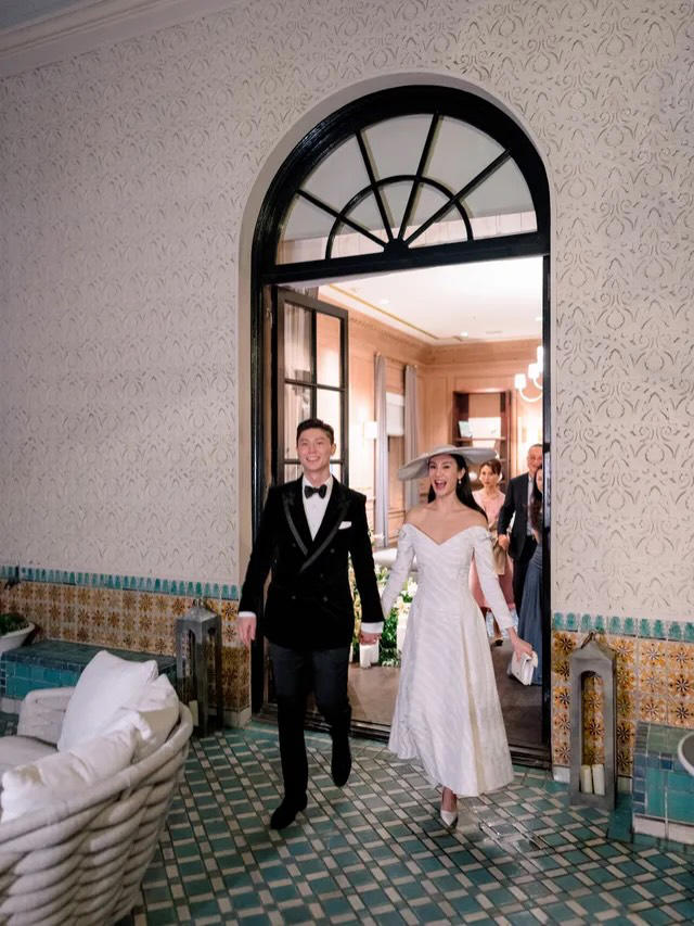 Chinese bride Ann Liu stuns in 13 couture gowns across multi-continent ...