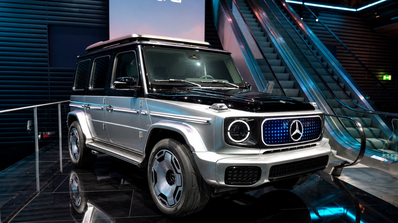The Mercedes EQG brings the G Wagon into the electric era