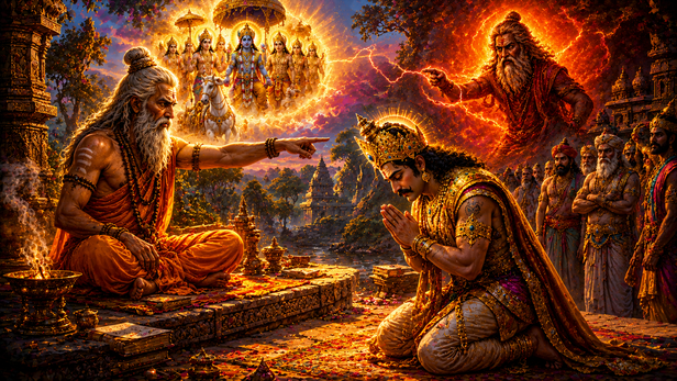 Why curses in Hindu stories often become blessings later