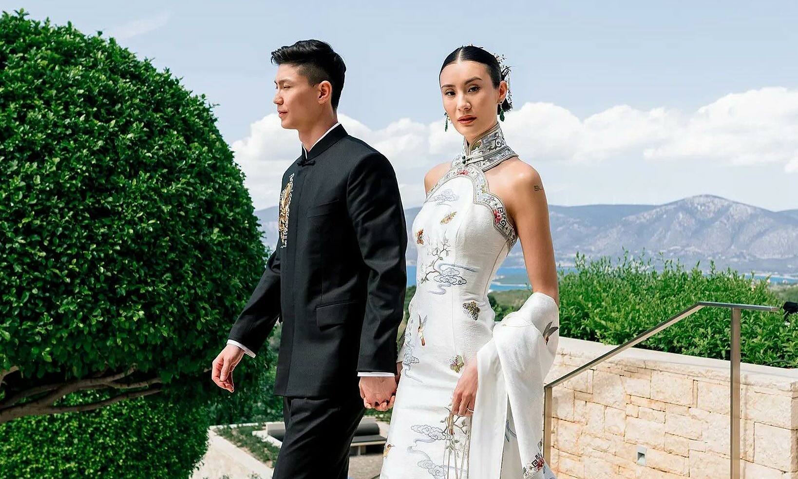 Chinese bride Ann Liu stuns in 13 couture gowns across multi-continent ...