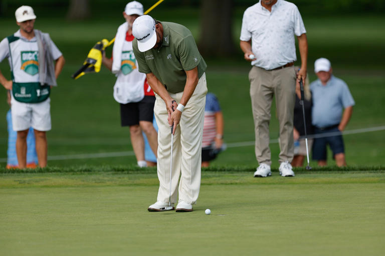 Michael Block a fan sensation in Champions Tour debut at Dick's Open