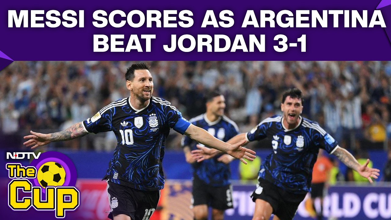 FIFA World Cup 2026 | Messi scores as Argentina beat Jordan 3-1 to top ...