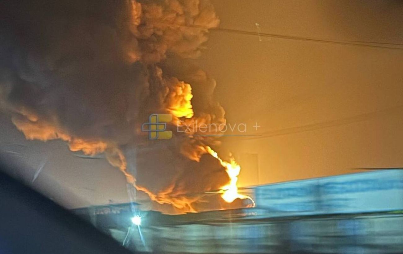 Oil refinery in Russia's Krasnodar region hit by drones, fuel tanks on fire