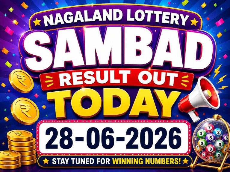 Nagaland state lottery result out today (28-06-2026): check Rs 1 crore ...