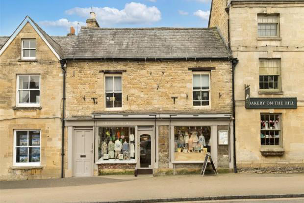 Townhouse with retail unit and holiday let on sale for £1million