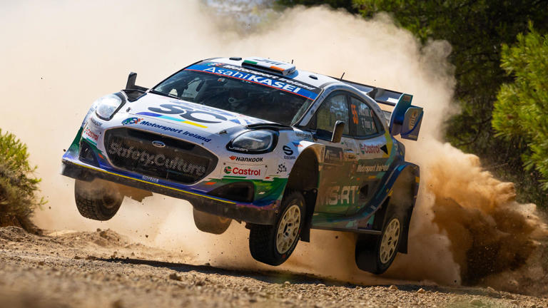 Best WRC finish for McErlean as Ogier wins in Greece