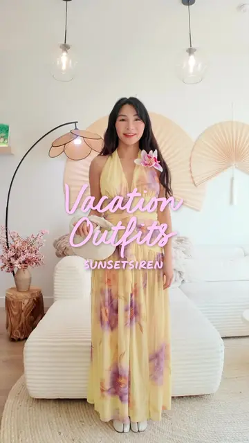 Tropical vacation outfits you can actually wear all summer