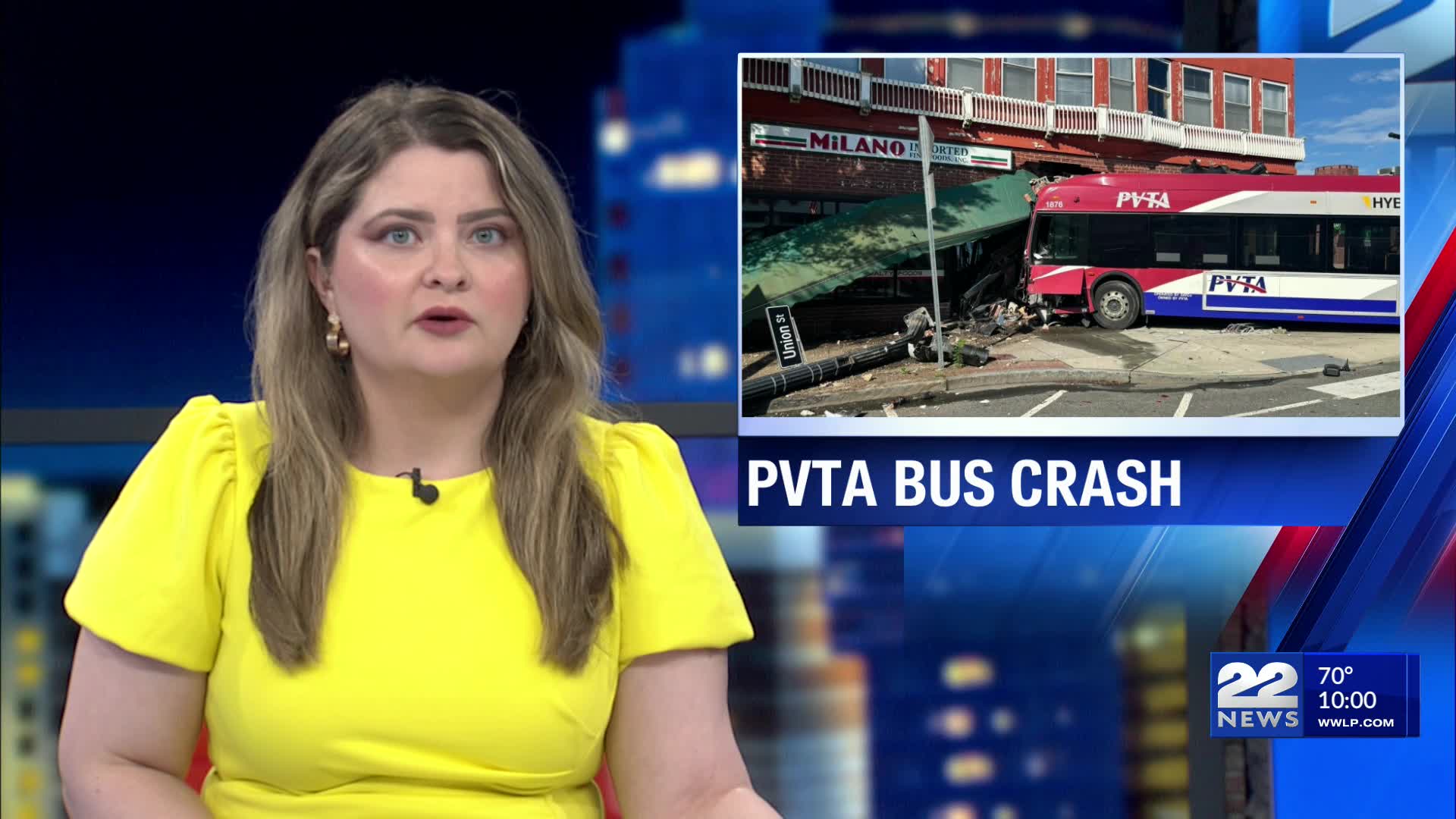 PVTA bus hits SUV, building on Main St in Springfield