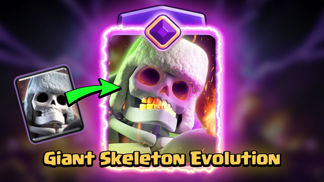 Giant skeleton evolution | Clash Royale