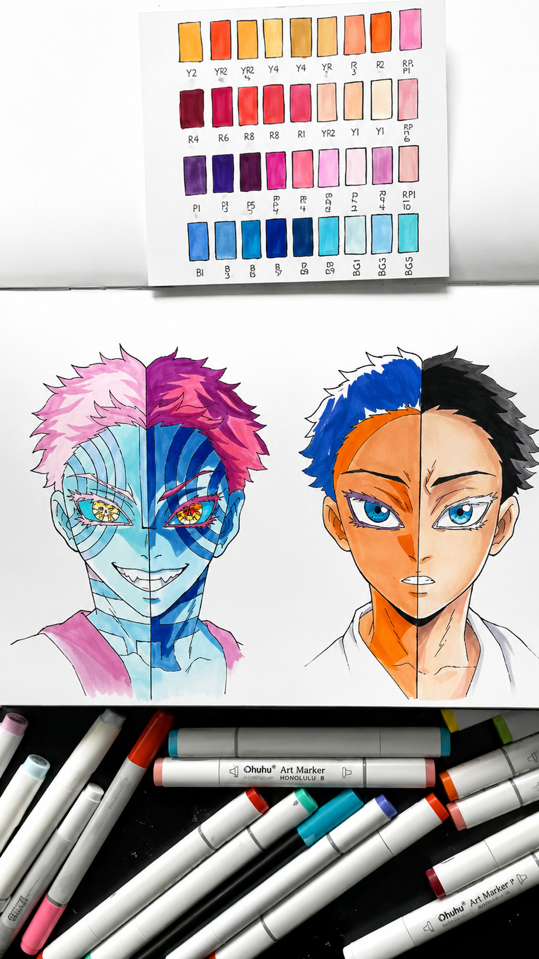 How to pick marker colors that work together
