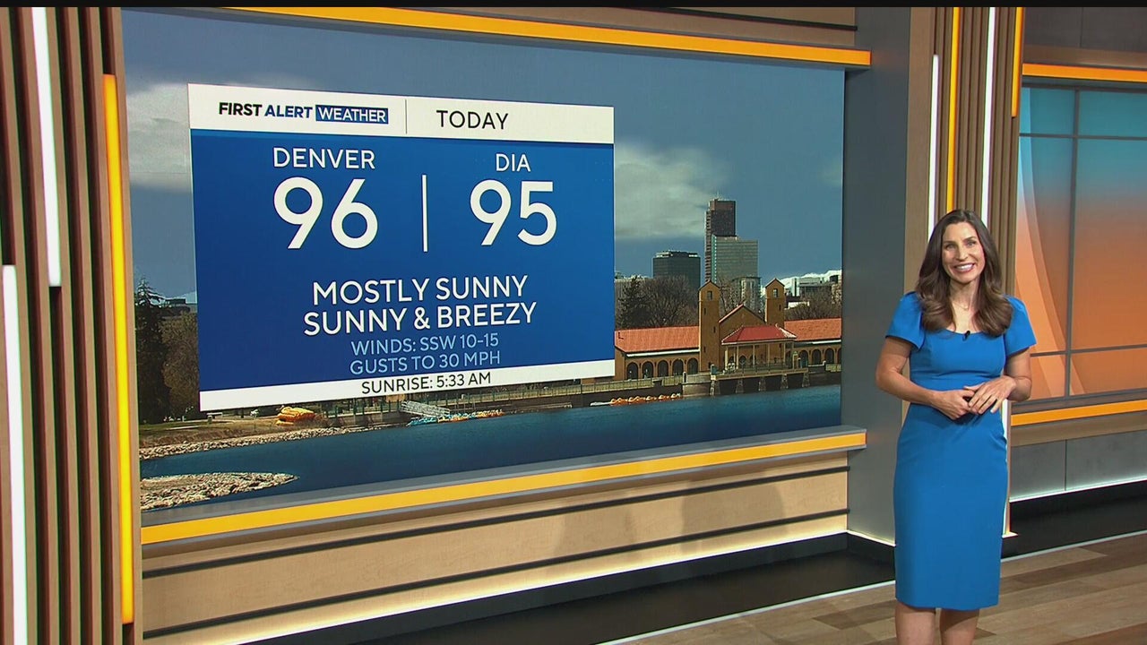 Colorado weather Sunday: Hot temperatures, gusty winds and high fire danger