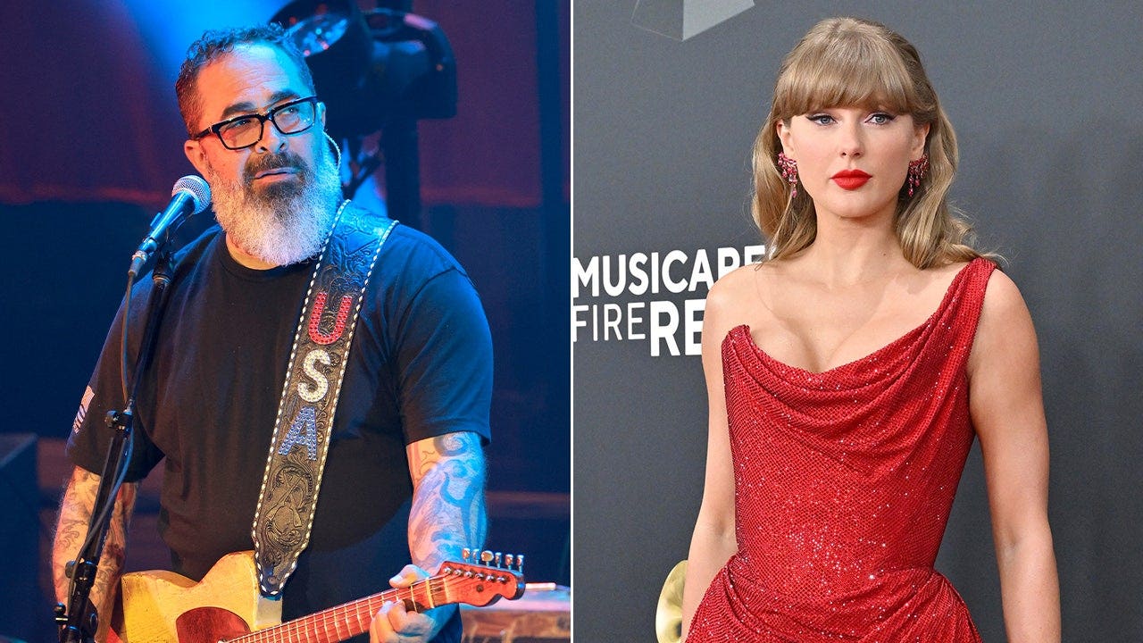 Taylor Swift merch box stuffed with shredded copies of Aaron Lewis ...