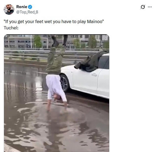 Kobbie Mainoo gets the meme treatment after Jordan Henderson was picked ...
