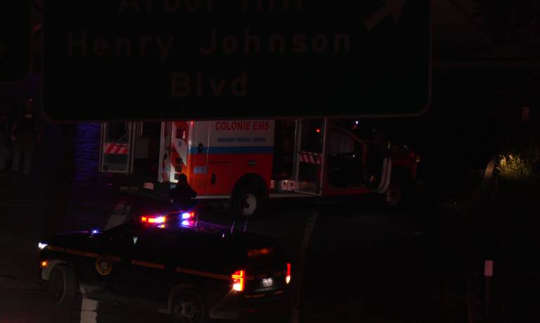 3 injured after wrong-way car crashes into ambulance in Albany