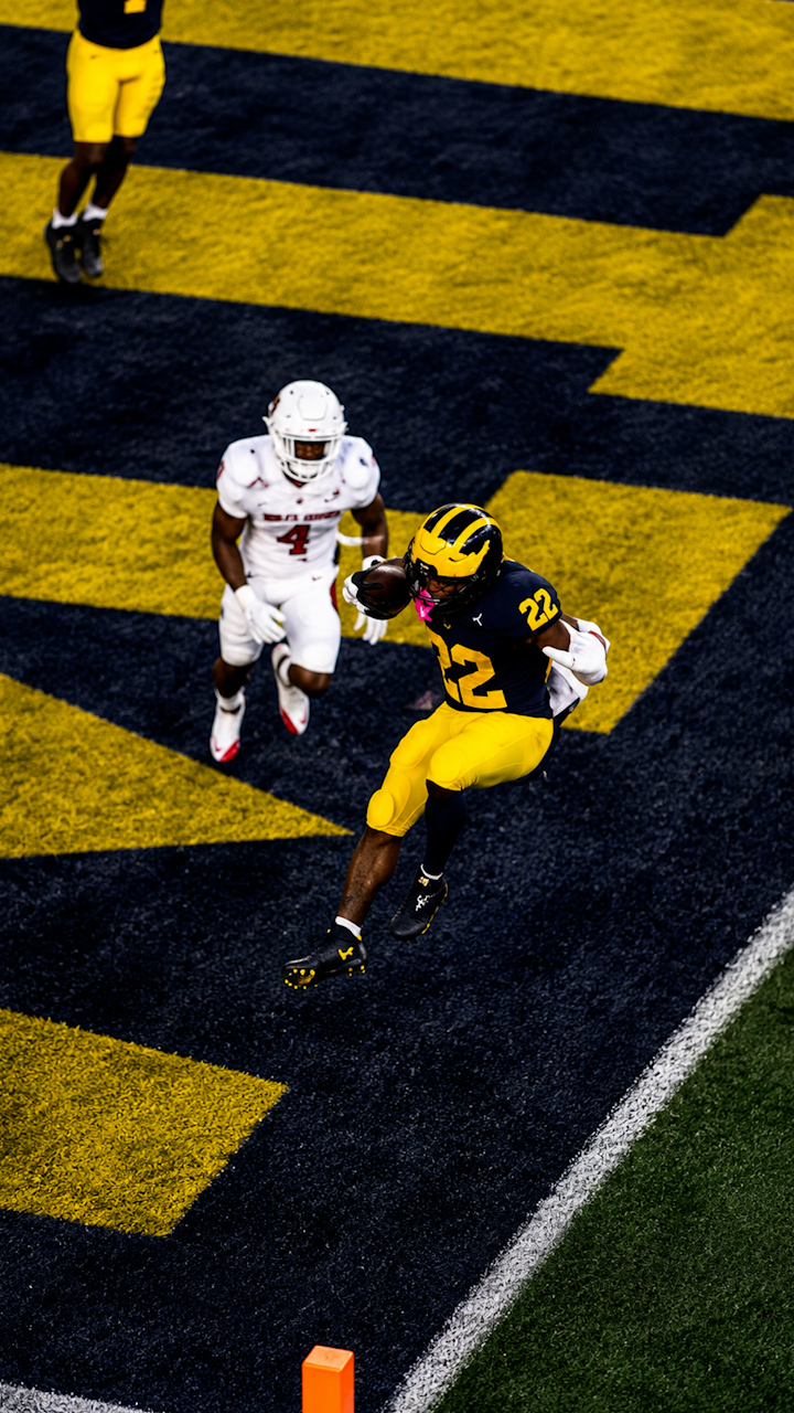 Bryce Underwood's monster block sparked a Michigan touchdown