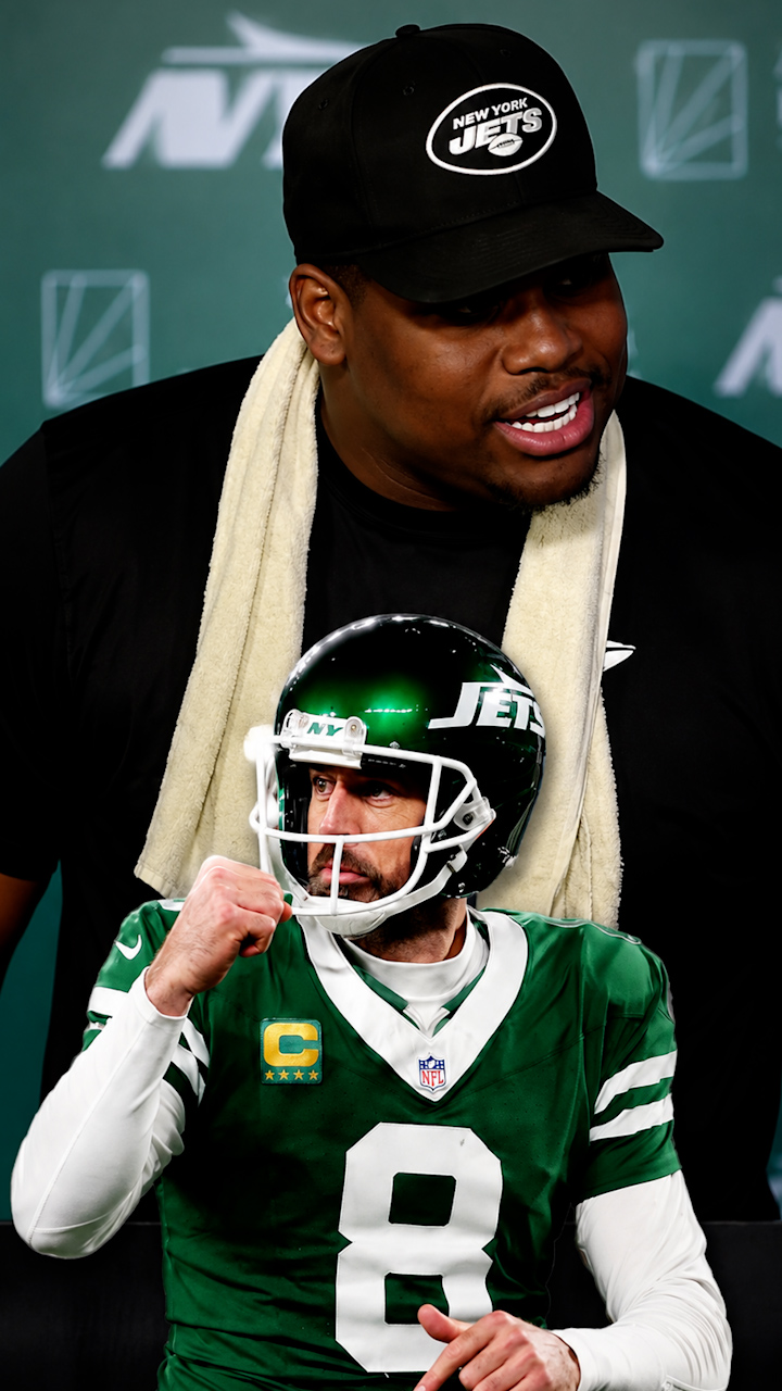 Aaron Rodgers being in the NFL for 20 years broke Quinnen Williams' brain