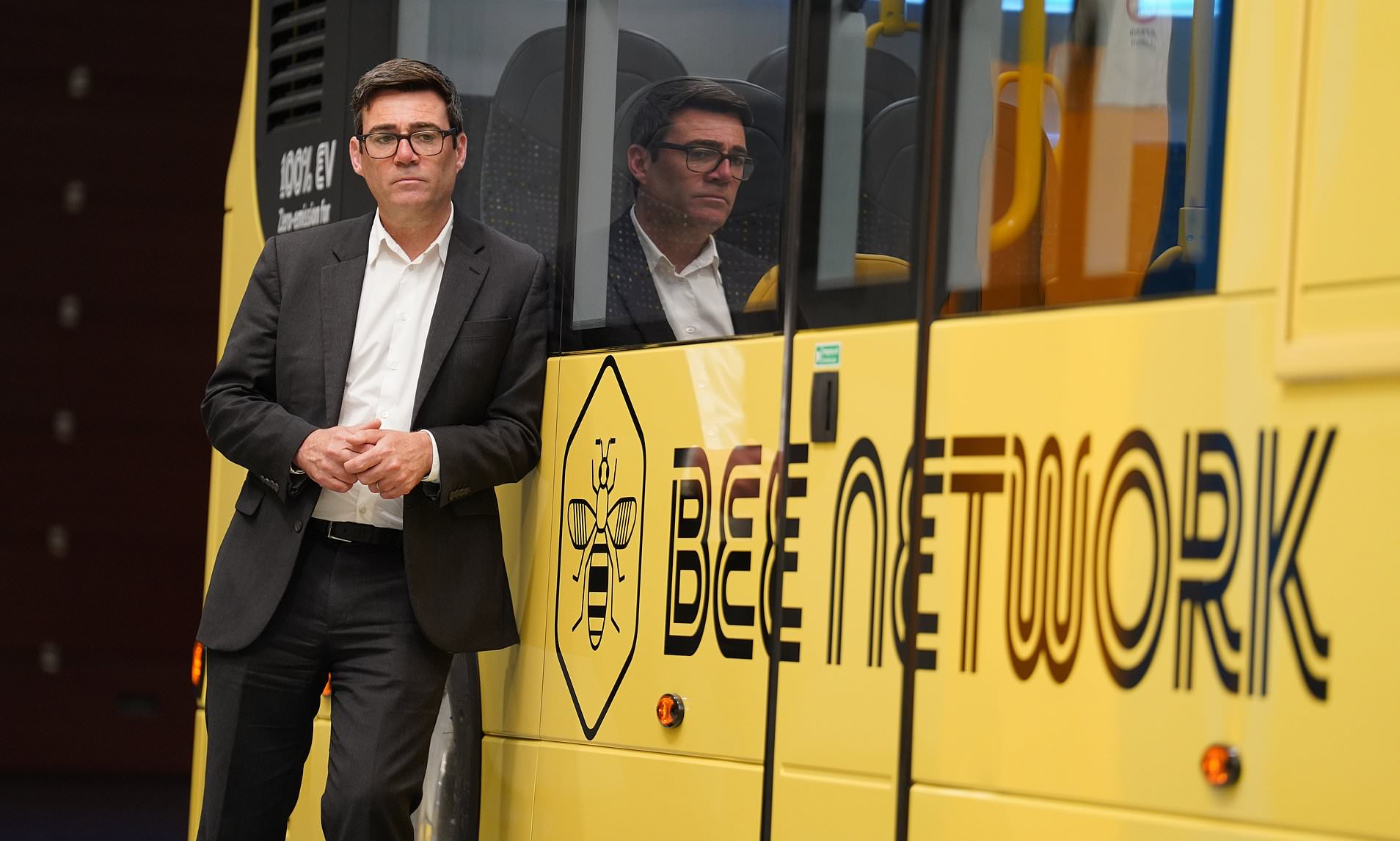 Burnham 'caved into unions' giving bus drivers up to 56% pay rise in ...