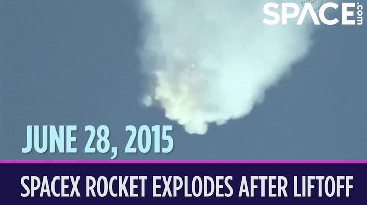 OTD in space - June 28: SpaceX rocket explodes after liftoff