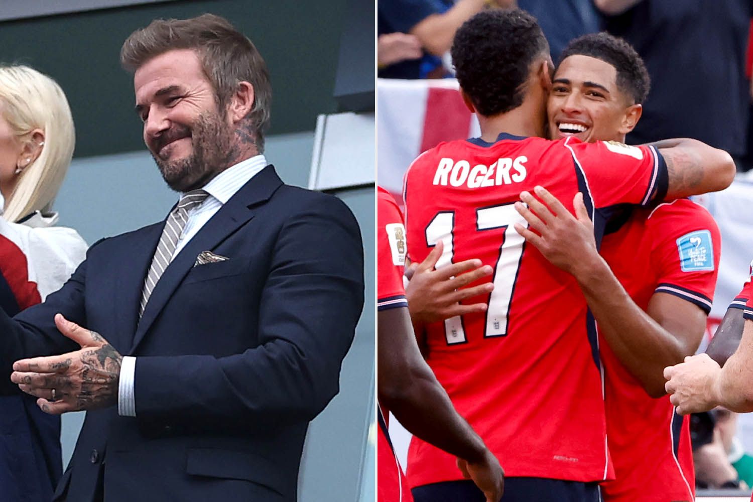 David Beckham shares 3-word message, video of fans singing 'Wonderwall ...