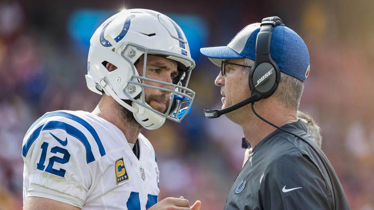 Wild NFL comeback idea would see Andrew Luck reunite with Frank Reich ...