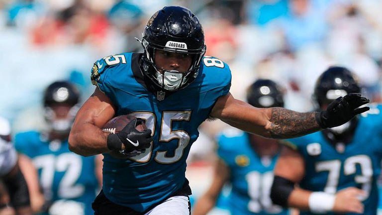 Jaguars TE Brenton Strange: Newest big-money player takes No. 4 spot