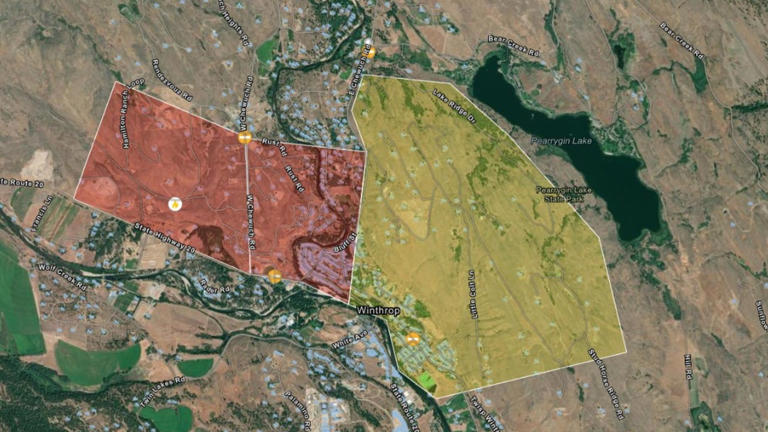 Town of Winthrop, WA ordered to evacuate amid growing wildfire