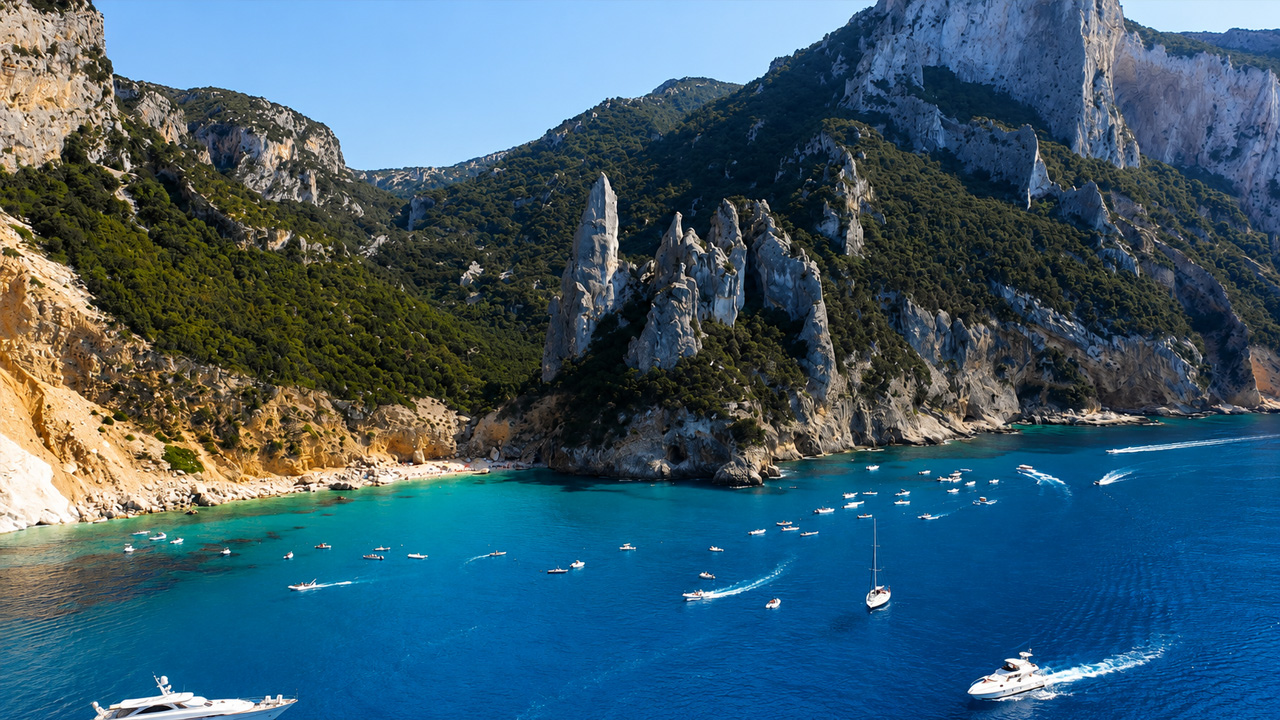 Mediterranean destinations with cliffs, islands and blue water