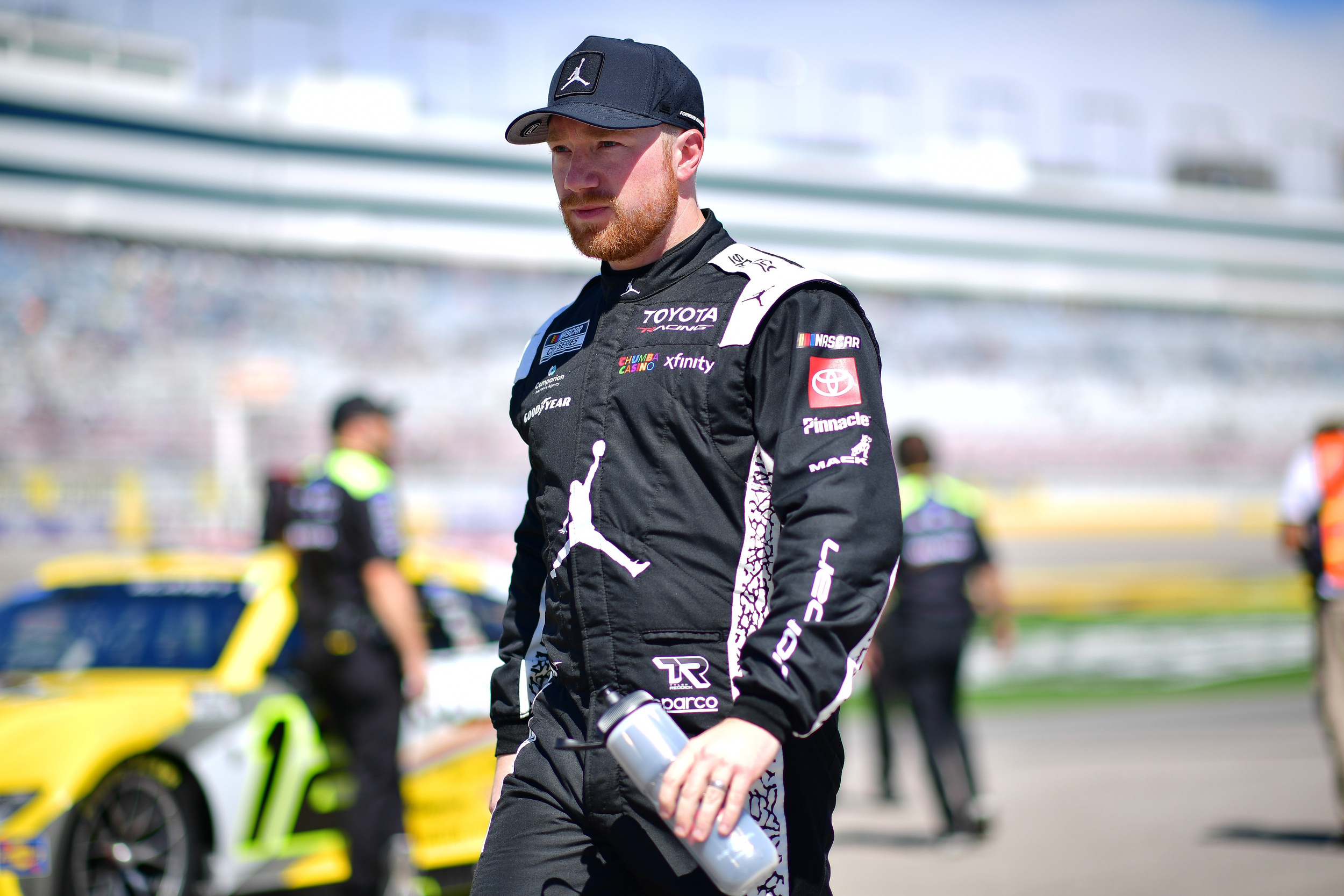 Who advanced to the second round of NASCAR's in-season challenge