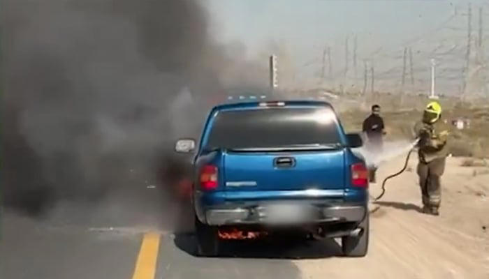 Dubai Police Warns Drivers About Vehicle Fire Risks During Extreme ...