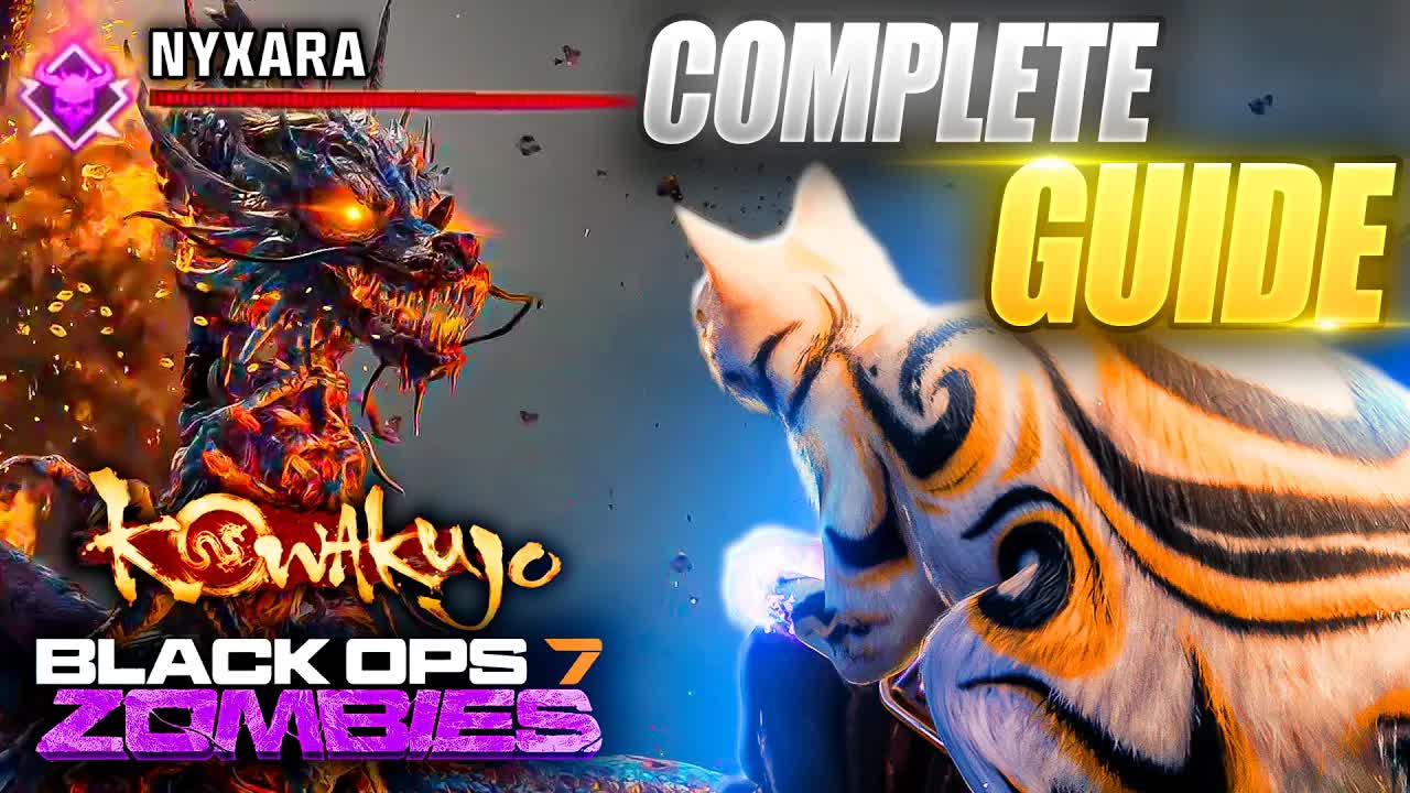 Easy Kowakujo Easter egg guide & Nyxara boss fight! Black Ops 7 Zombies ...
