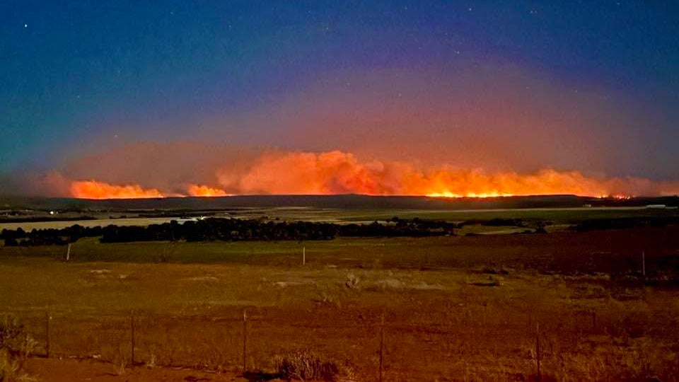 Ferris, Far Draw fires merge in southwest Colorado, evacuation notice ...