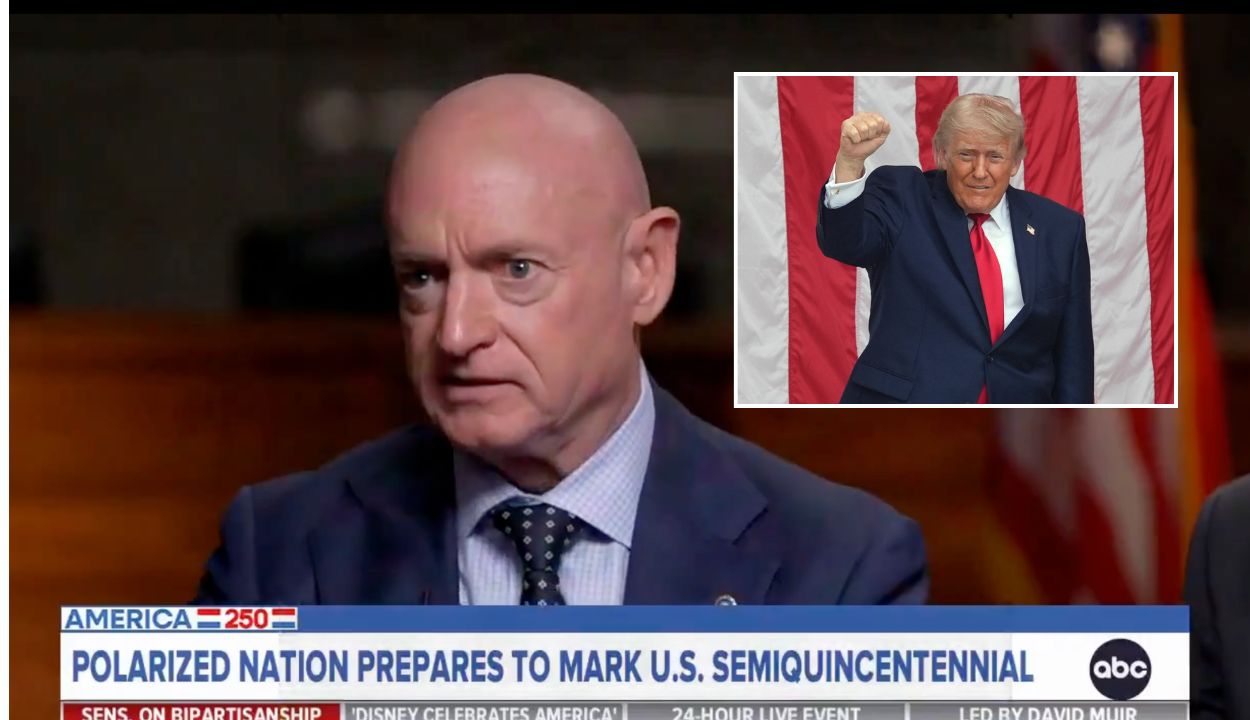 Mark Kelly blames Trump for lack of liberal joy over America’s 250th ...