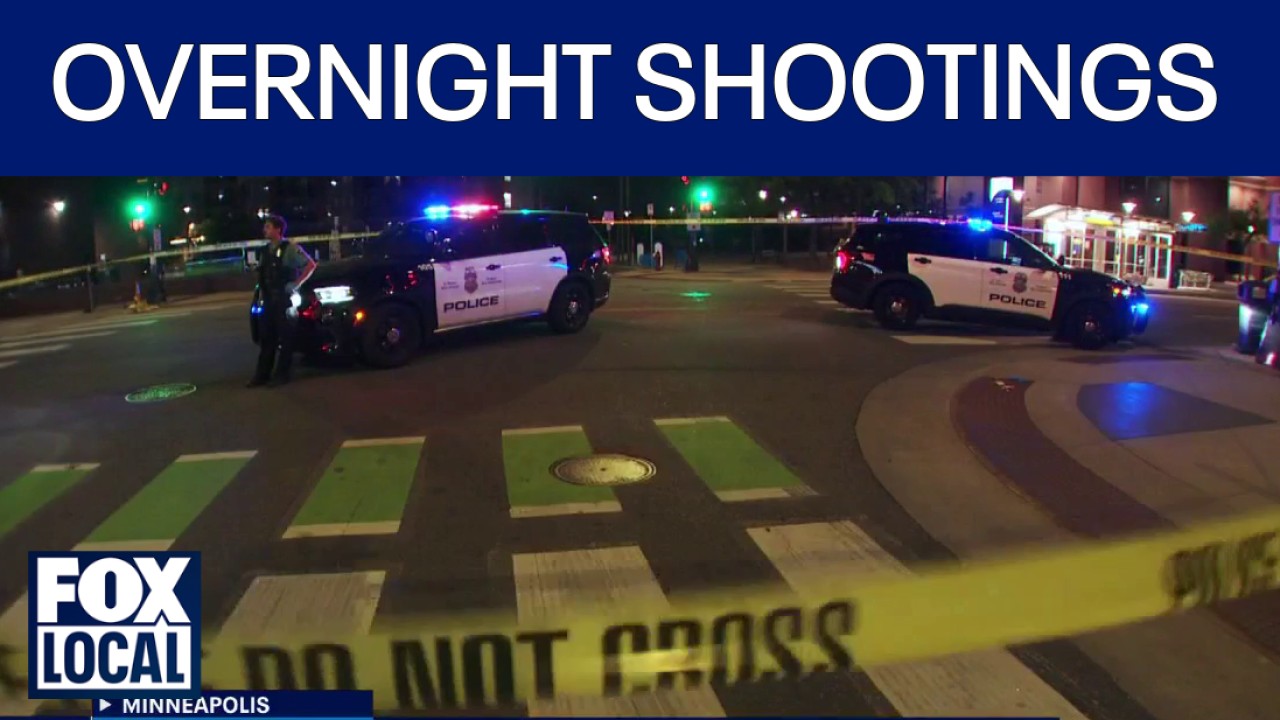 Three overnight shootings in Minneapolis leave man dead, 2 others hurt