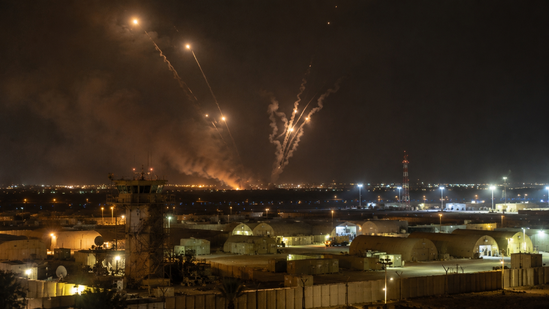 Iran launches drone attack on US bases in Bahrain and Kuwait