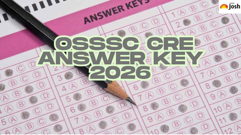 OSSSC CRE answer key 2026: Check RI, ARI, AMIN, and ICDS supervisor ...