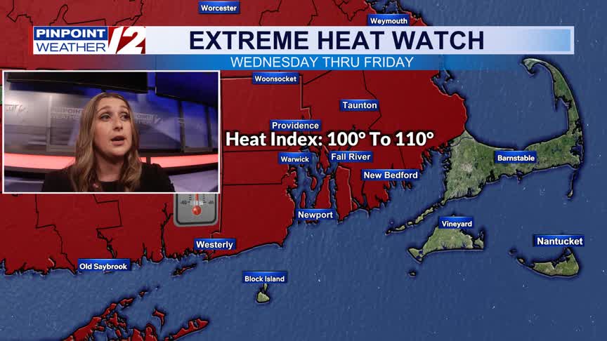 WPRI 12 weather now 6/28/26: Showers ending this evening; mainly sunny ...