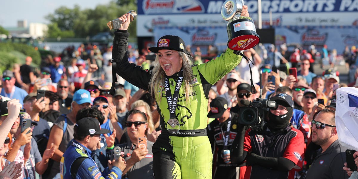Maddi Gordon scores historic first NHRA Top Fuel victory