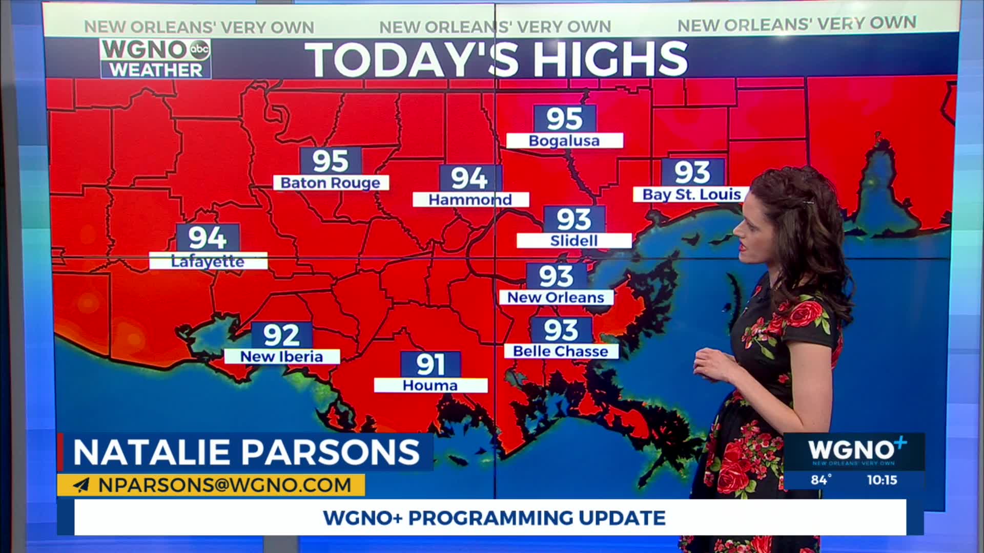 Heat shines kicking off the new week with mid-week storms (FULL WEATHER ...