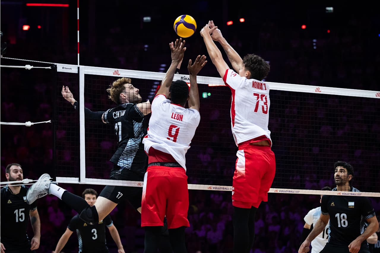 Polônia e Argentina protagonizam set mais longo da história da VNL