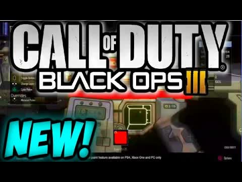 COD Black Ops 3 multiplayer E3 leaked in-game images gunsmith/paintshop ...